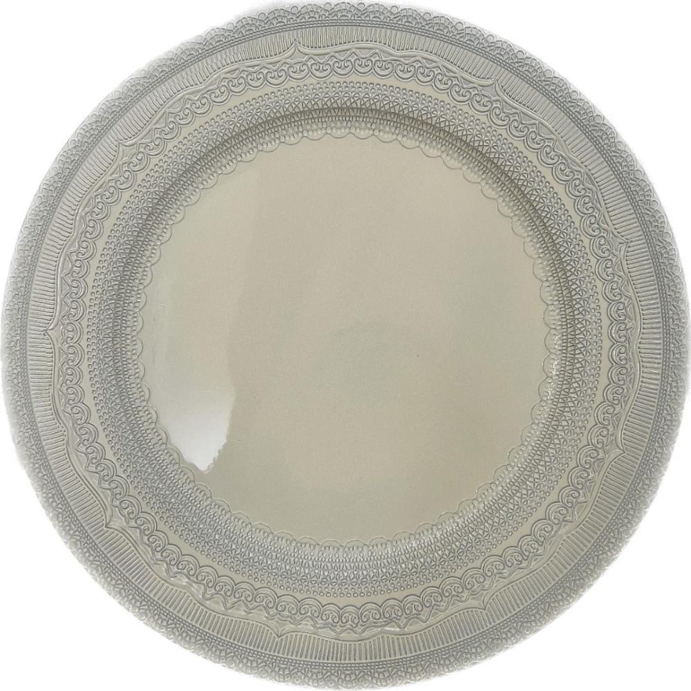 Plato Aruba Plástico Ivory White – Mantelería rimar