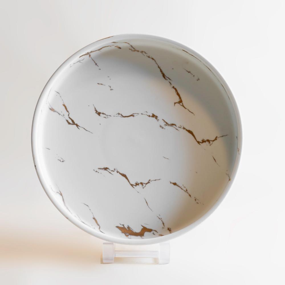 Plato Craquelado White – Mantelería rimar