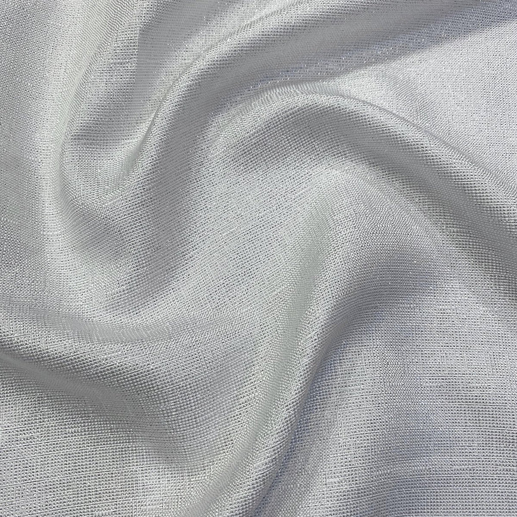 Vintage Lino Metalico White – Mantelería rimar